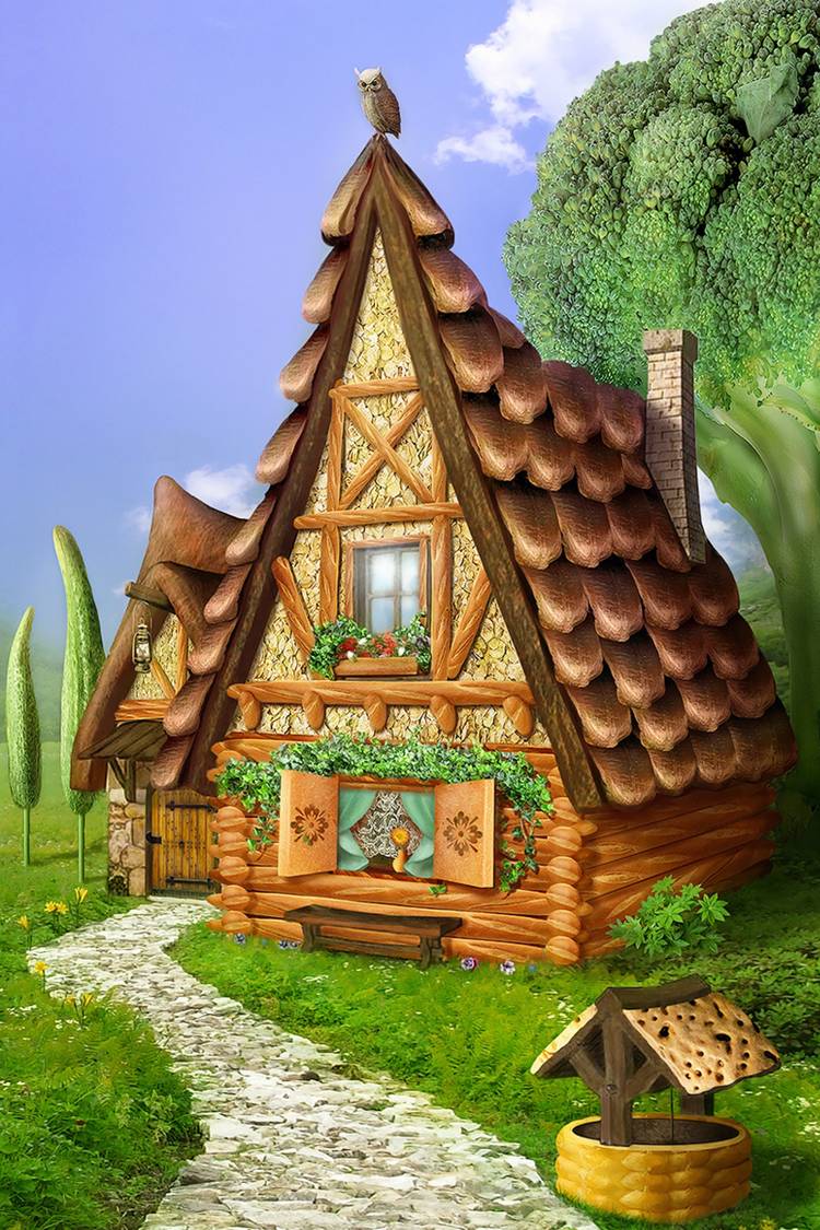 Check out these amazing Photoshop jobs - making edible architecture!