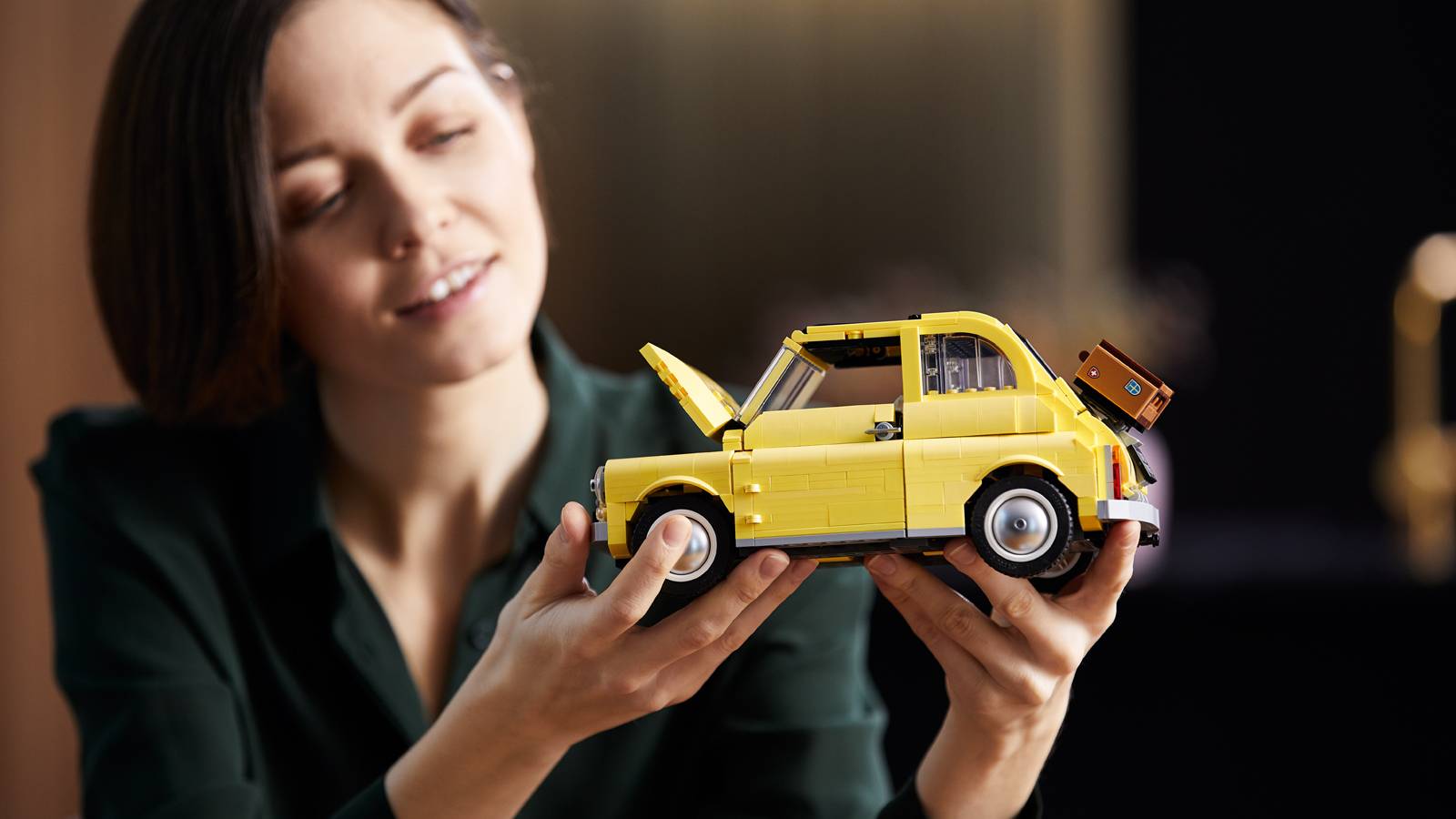 Lego's Fiat 500 is a faithful recreation of the design classic