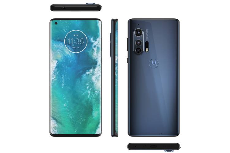 Moto Edge+ leaks in detailed renders, looks mighty fine