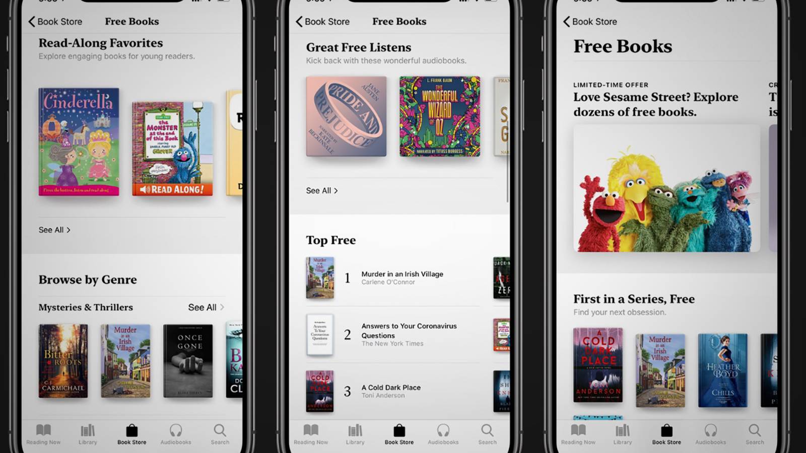 Apple is offering free ebooks and audiobooks in Apple Books