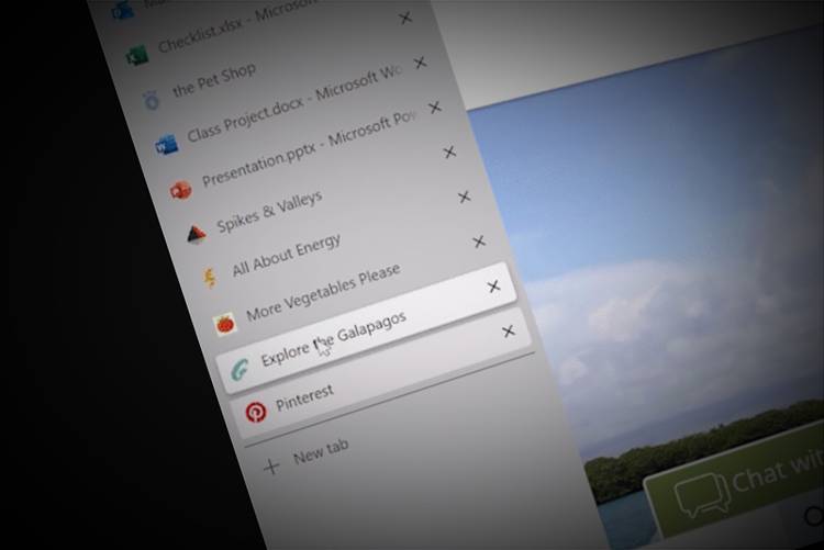 New Microsoft Edge update: How vertical tabs look and work
