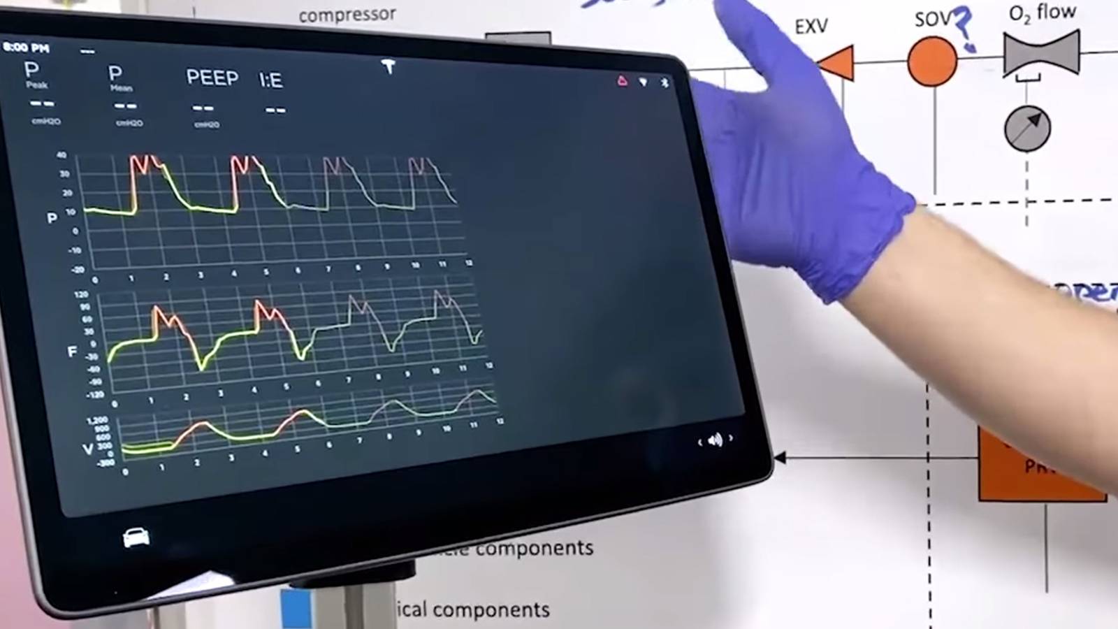 Tesla shows off ventilators it's building using Model 3 tech