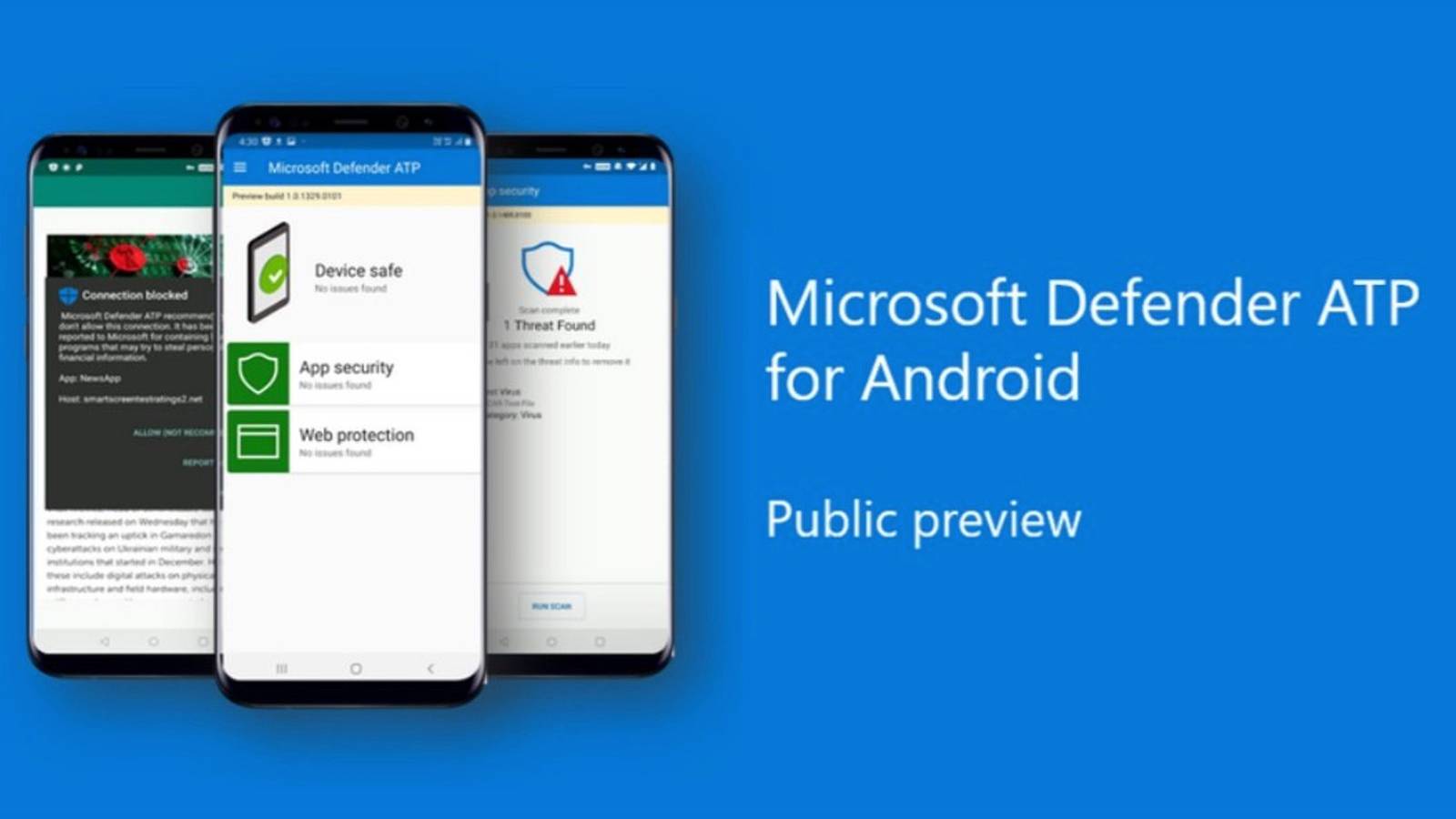 Microsoft launches Defender antivirus for Android in preview