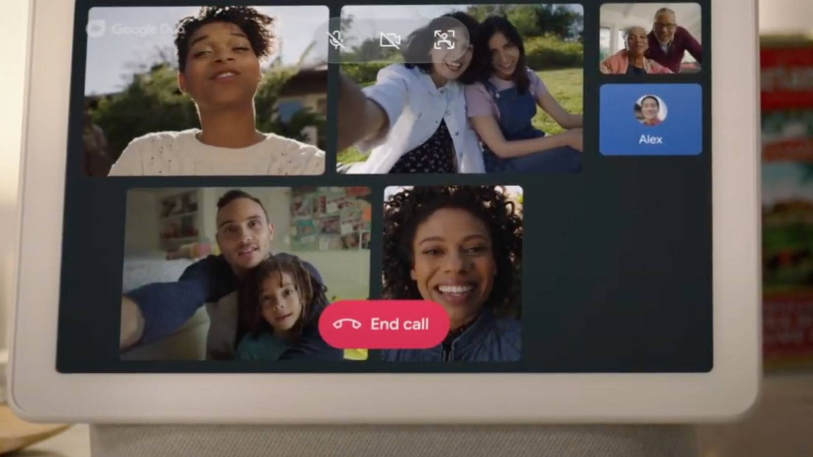 How to make Google Duo or Meet group calls on a Nest Hub Max
