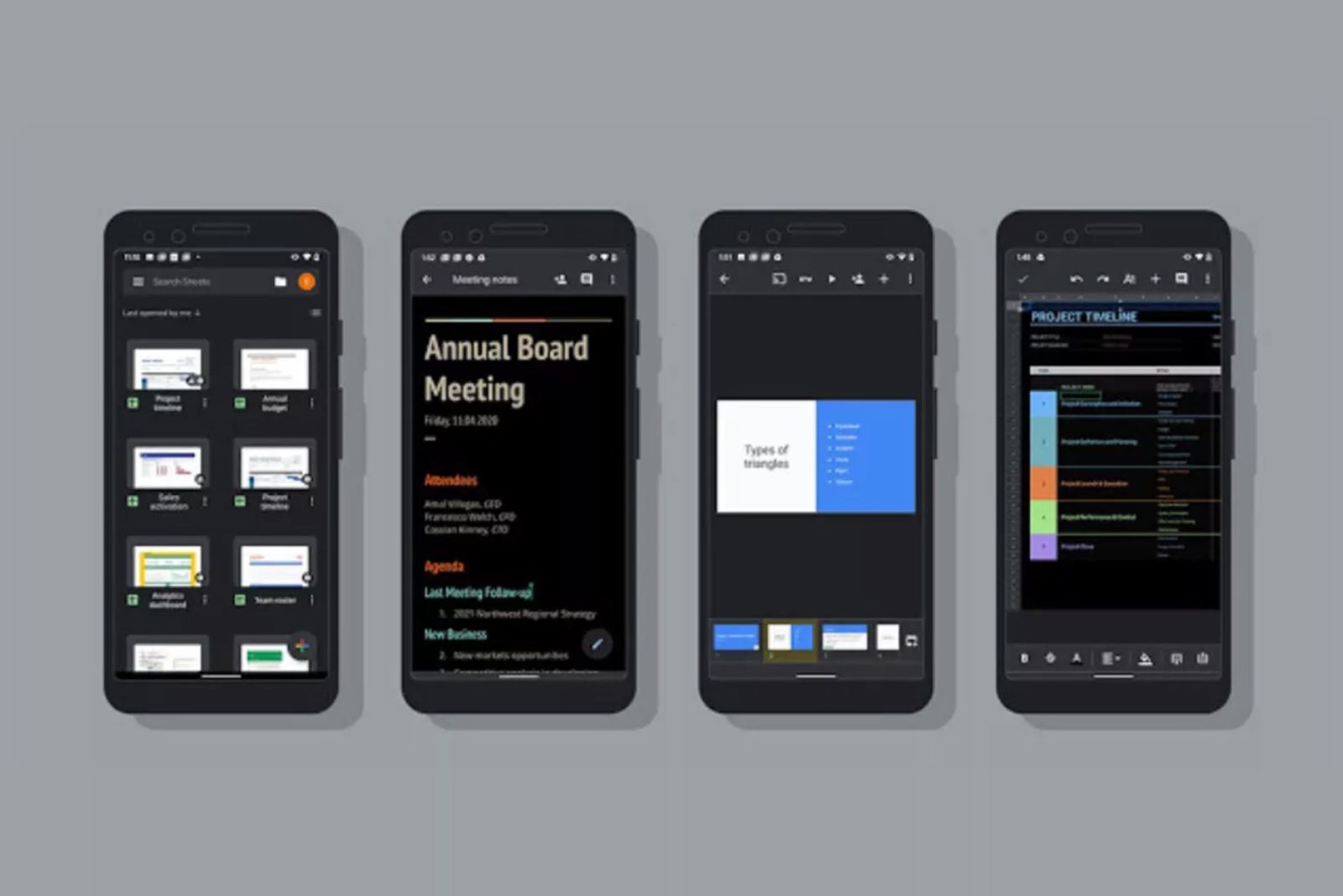 How to turn on dark mode in Google Docs, Sheets, and Slides