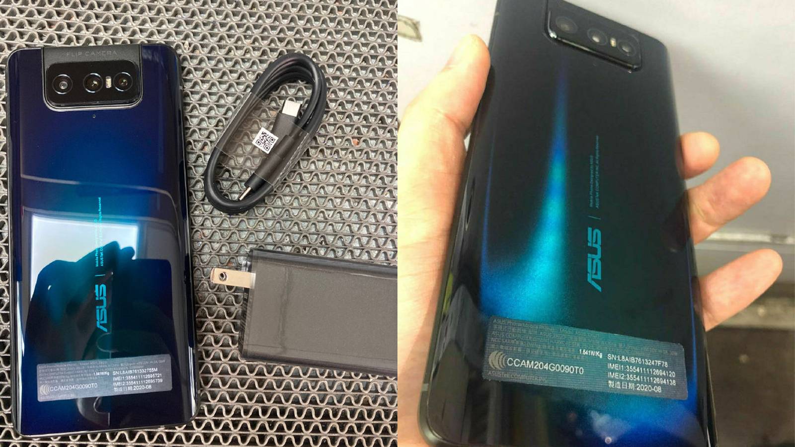 Asus Zenfone 7 revealed in hands-on photos