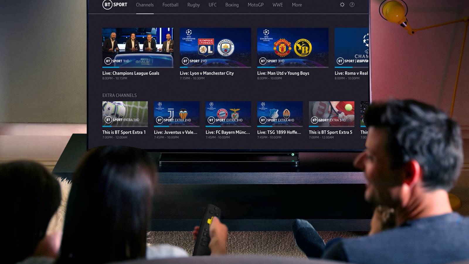 BT Sport app now available on Fire TV, Android TV and Roku