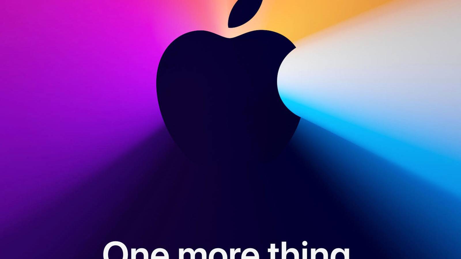 Apple is holding a ‘One More Thing’ event on 10 November