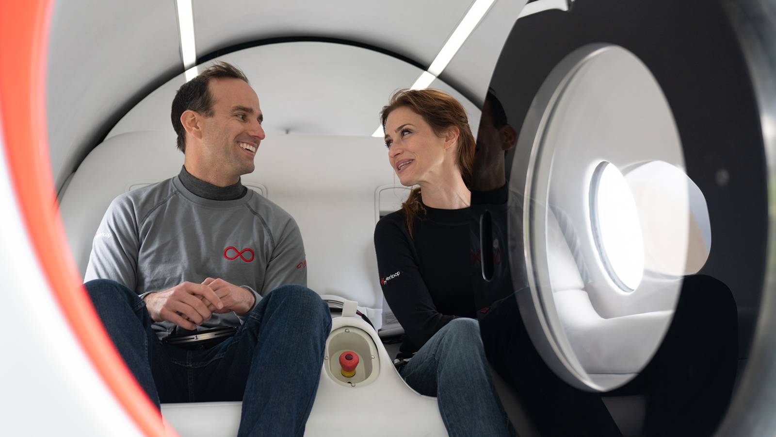 Virgin Hyperloop hits 107mph in first passenger test ride