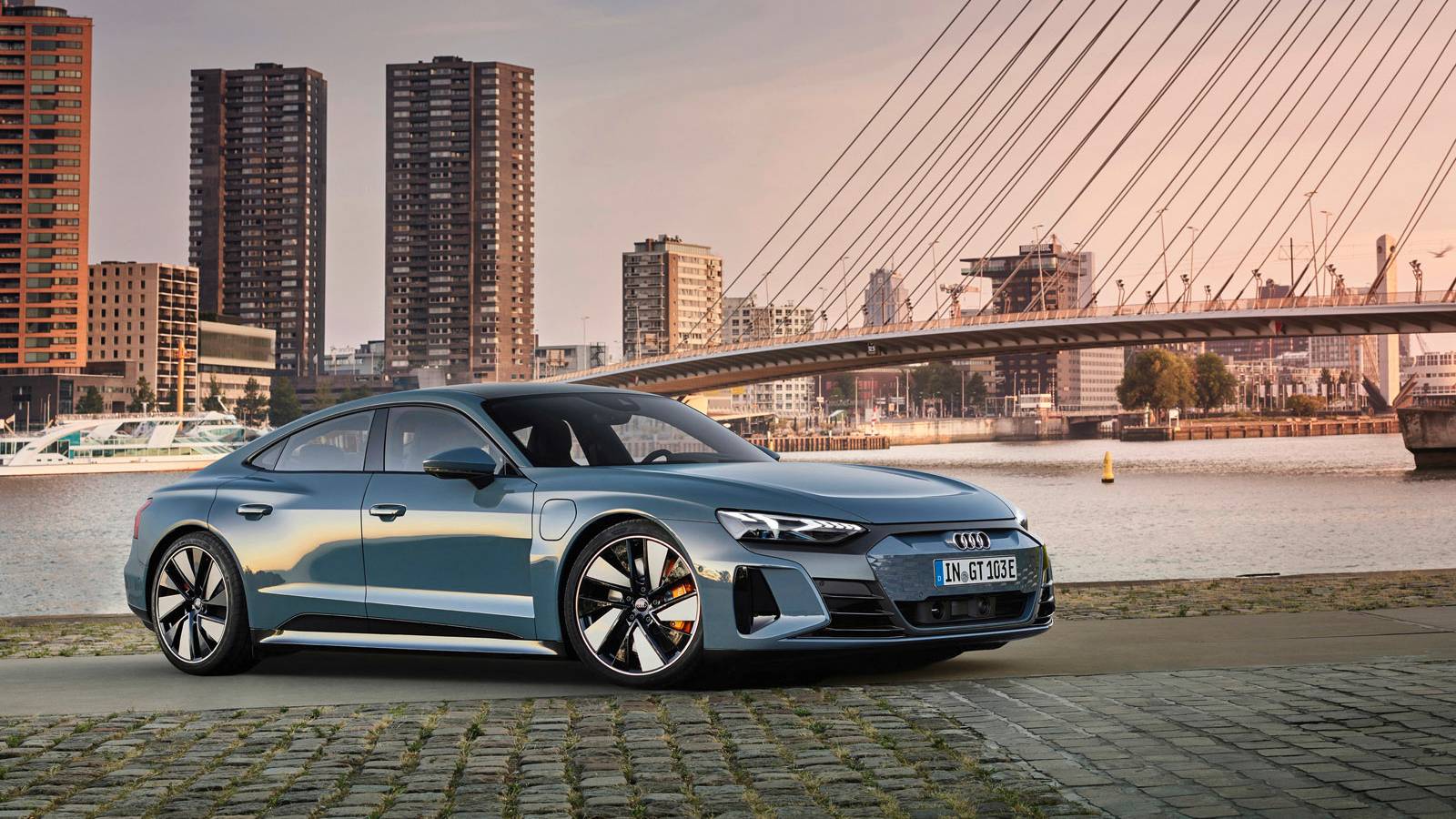 Audi officially unveils the e-tron GT, its first electric sports car
