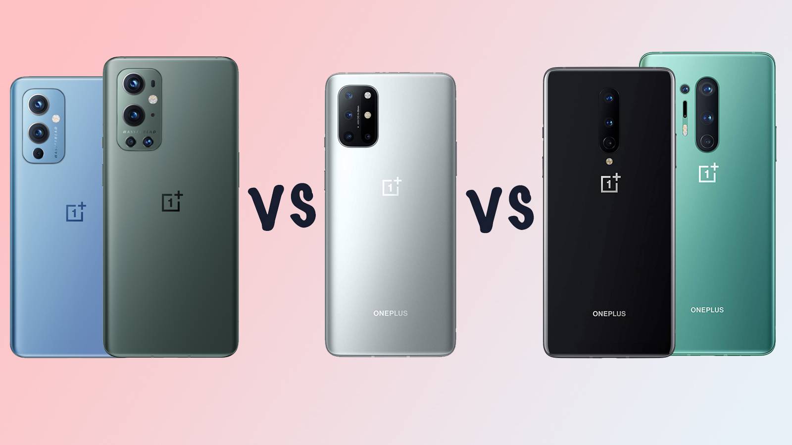 OnePlus 9 vs OnePlus 8T vs OnePlus 8: Which should you buy?