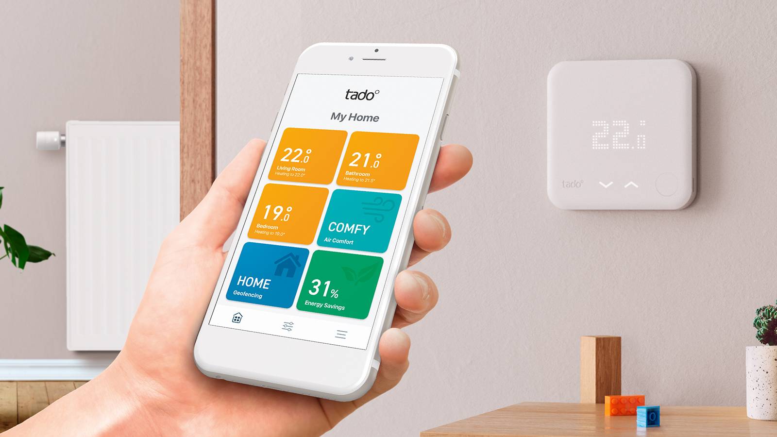 New Tado app features include digital child lock