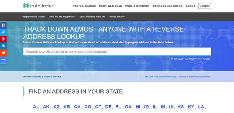 Address lookup: Find any address you want to know (Free)