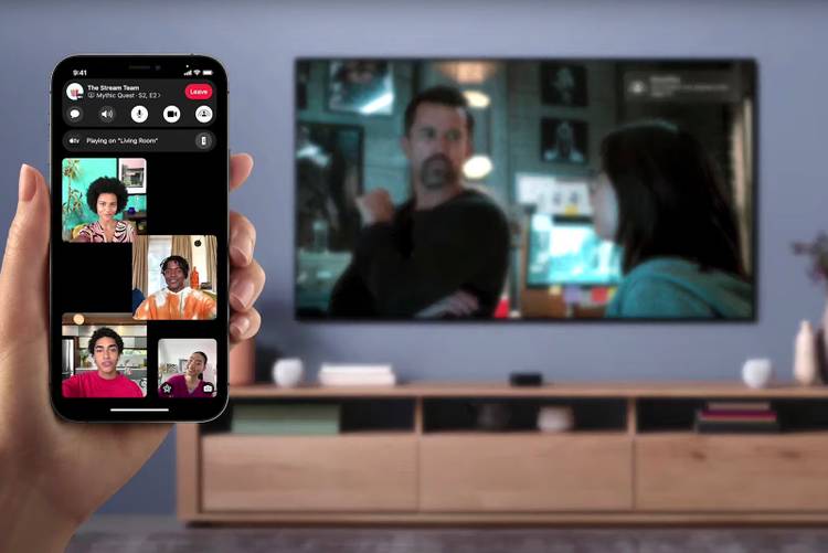 What is Apple SharePlay and how does it work in FaceTime?