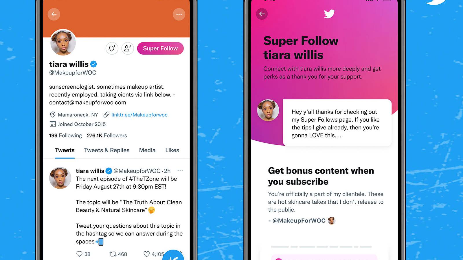 Twitter announces Super Followers