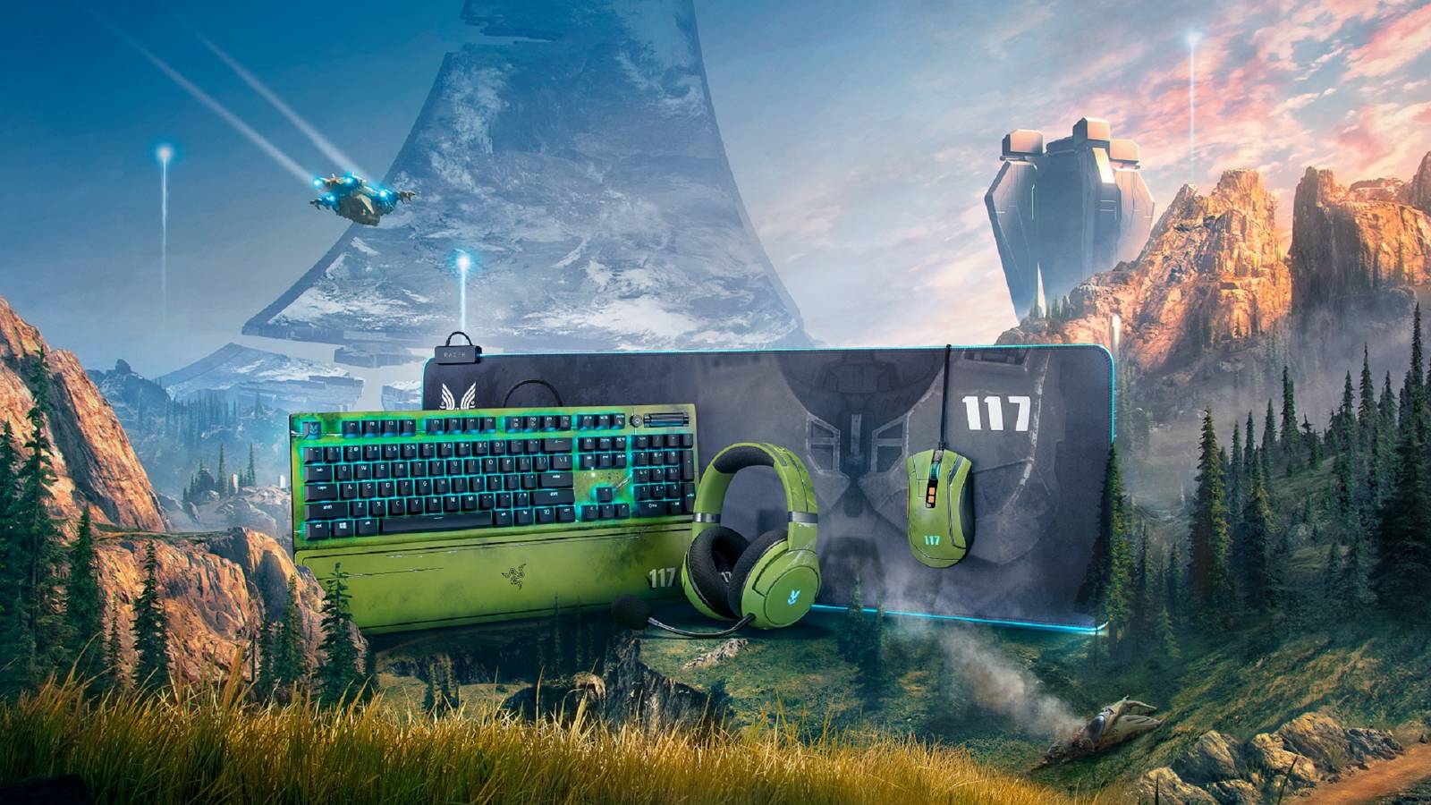 Gear up for Halo Infinite with themed peripherals from Razer