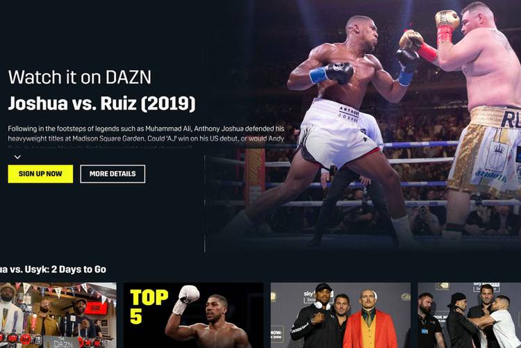 What is DAZN, what can I watch & everything you need to know
