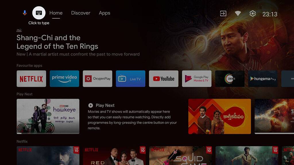 Android TV update bringing a Google TV style user interface