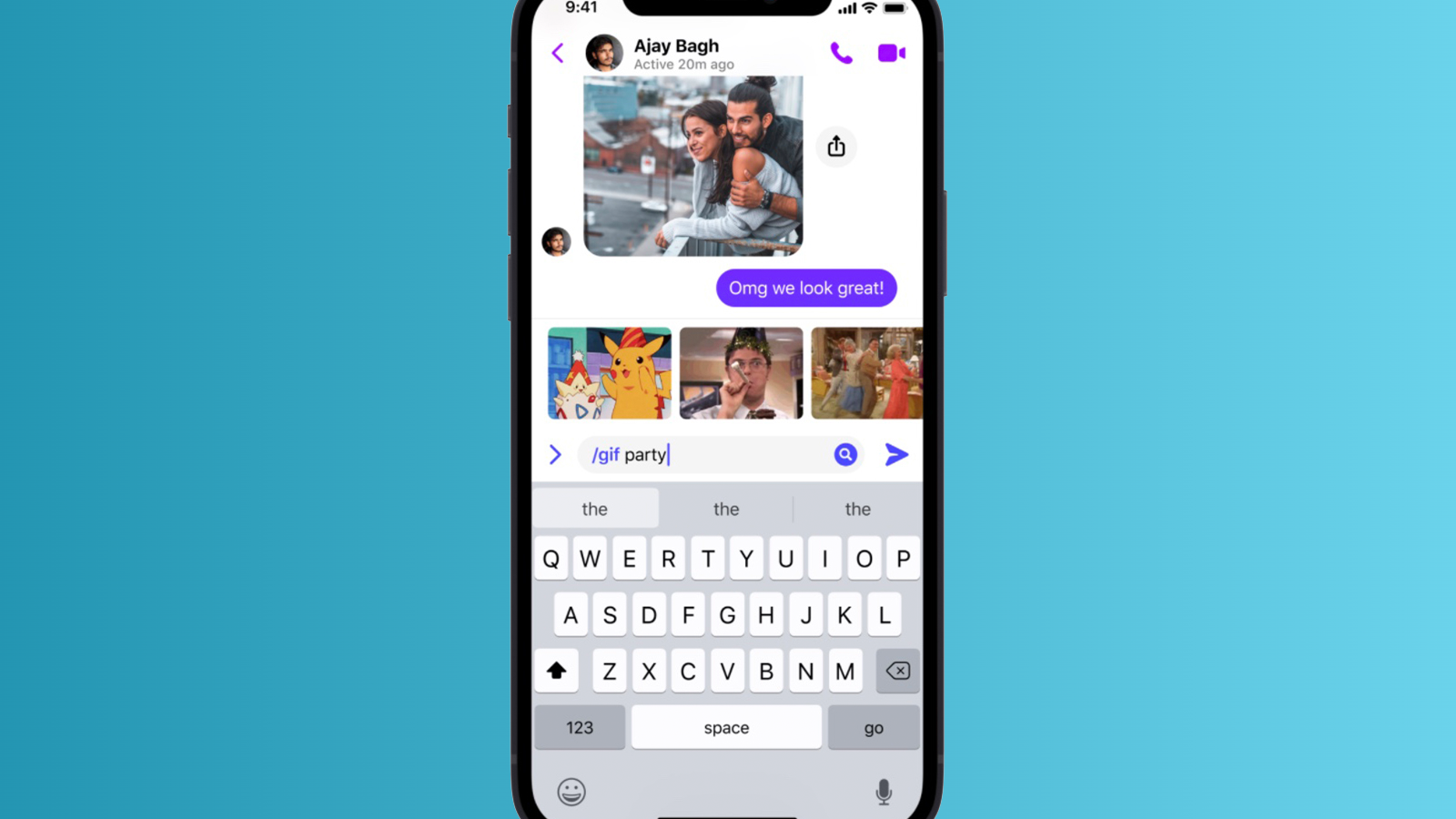 How to use Slack-like shortcuts in Facebook Messenger