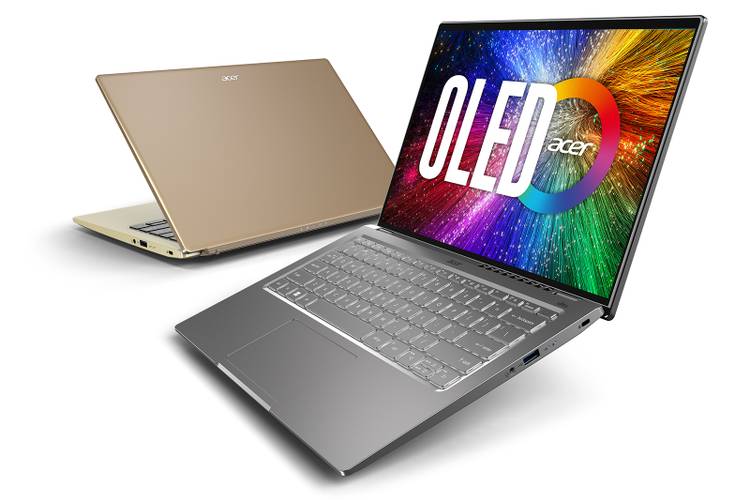New Acer Swift 3 OLED, Spin 3 and Spin 5 laptops revealed