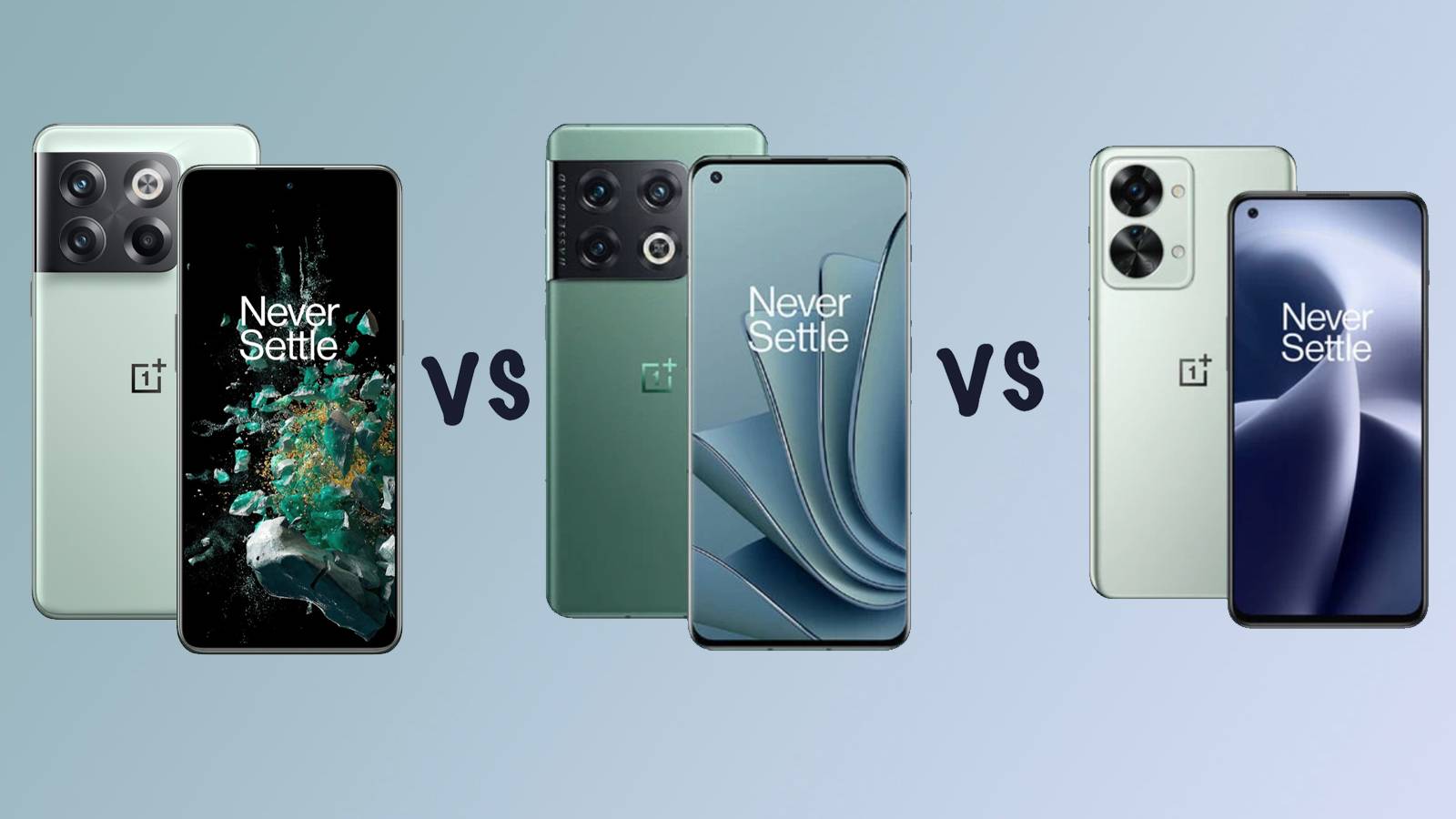 OnePlus 10T vs 10 Pro vs Nord 2T: Which should you buy?