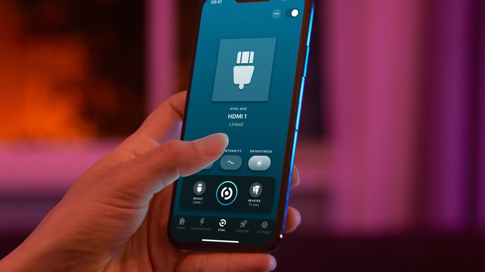 Philips Hue Mimic Presence feature is perfect for holidays