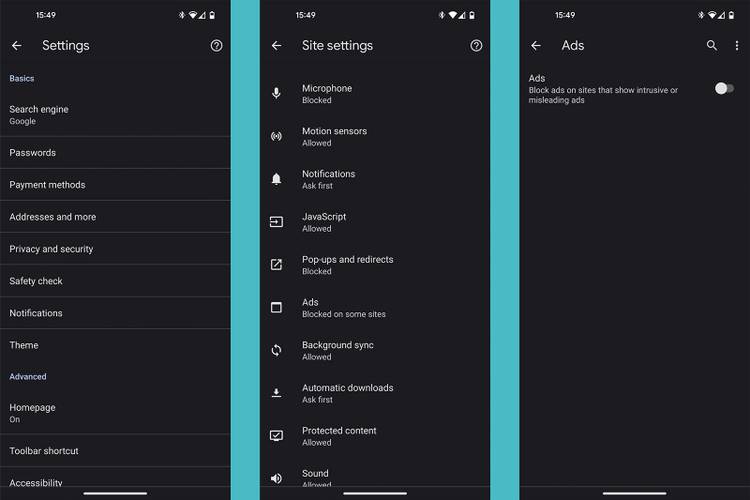 How to block pop-up ads on an Android phone