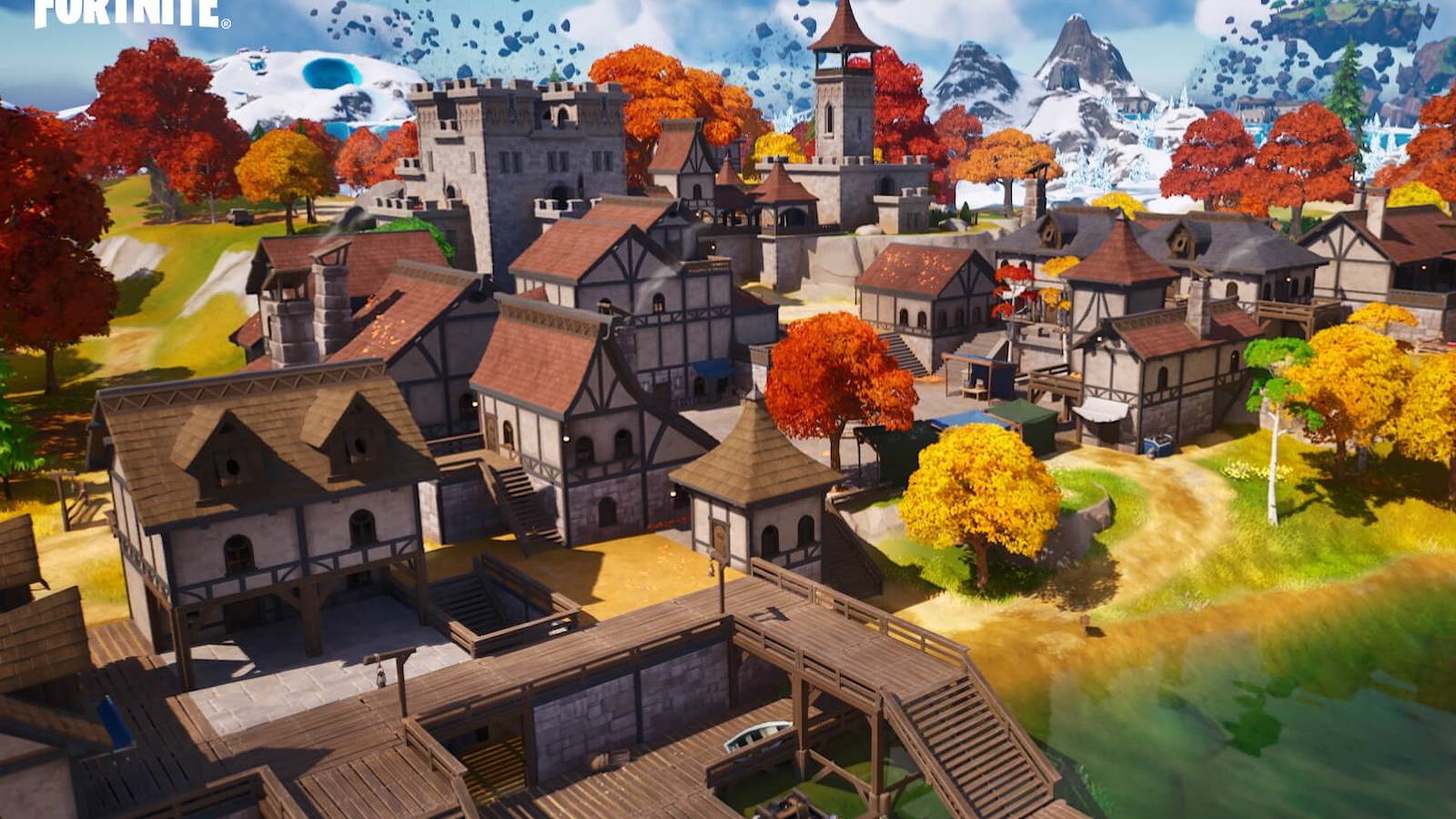 The Witcher's Geralt drops into Fortnite alongside Doom Slayer