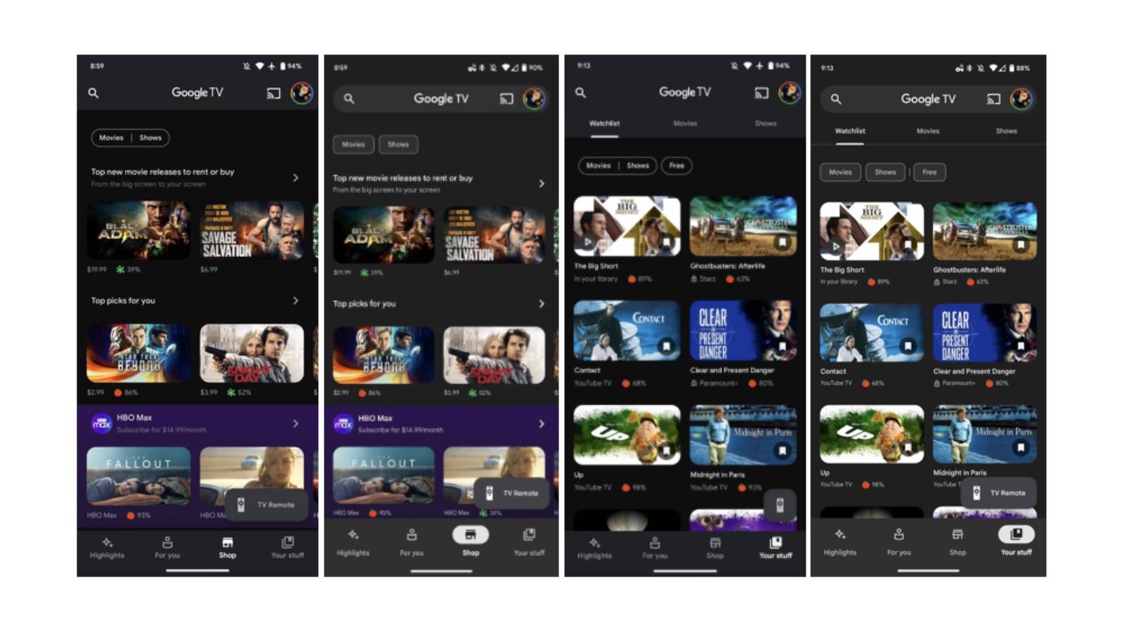 Google TV gets its big design refresh on Android