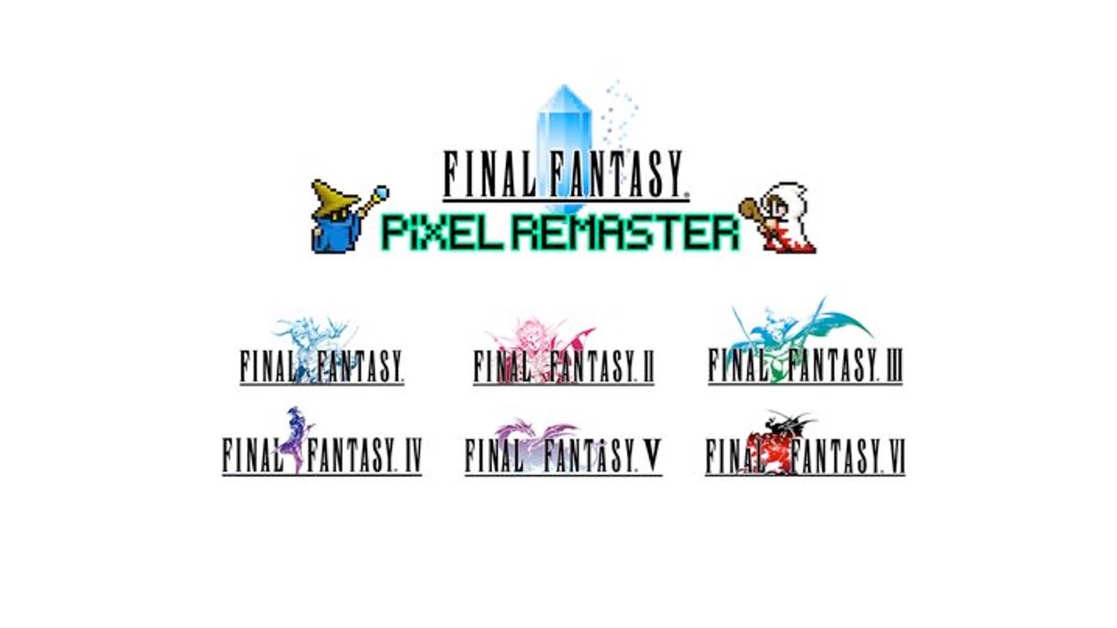 Final Fantasy Pixel Remasters might finally be coming to consoles