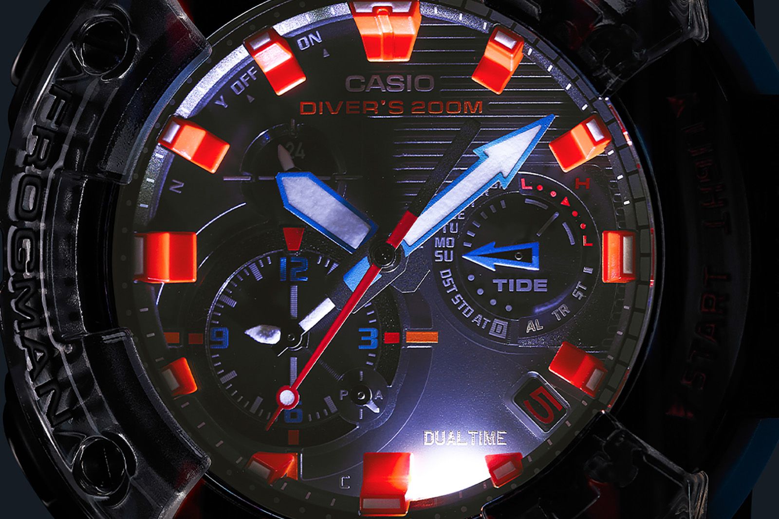 This special edition Casio G-Shock Frogman really is in the colours of ...