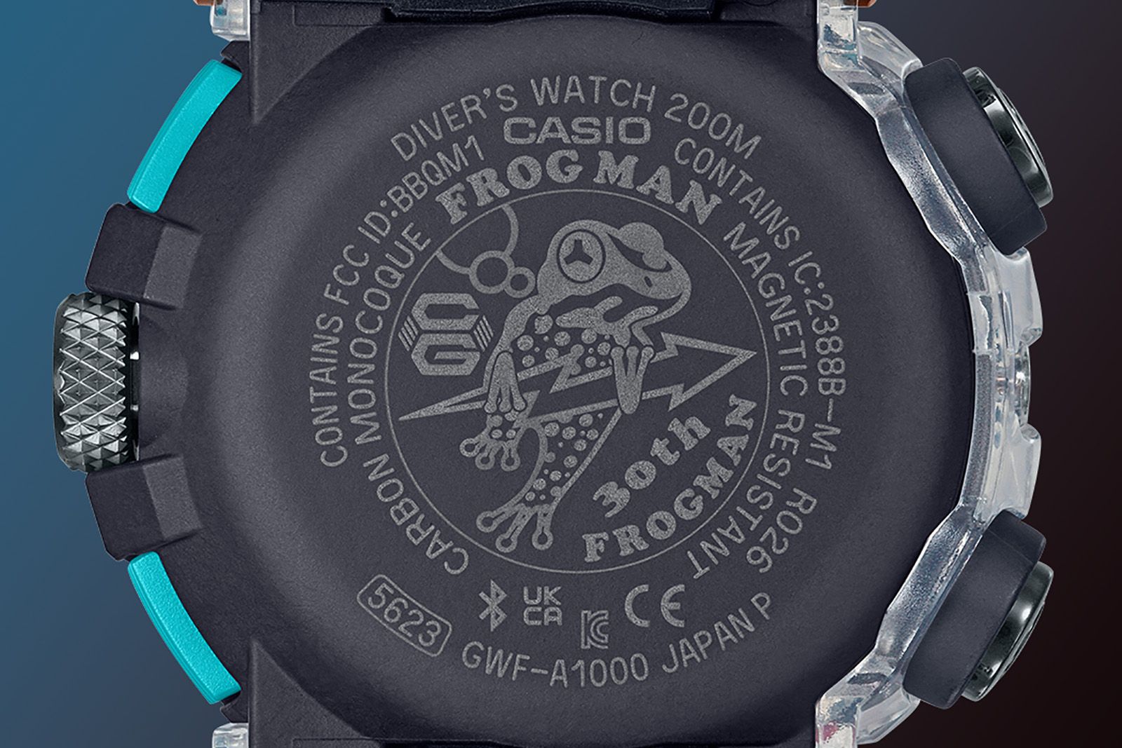 This special edition Casio G-Shock Frogman really is in the colours of ...