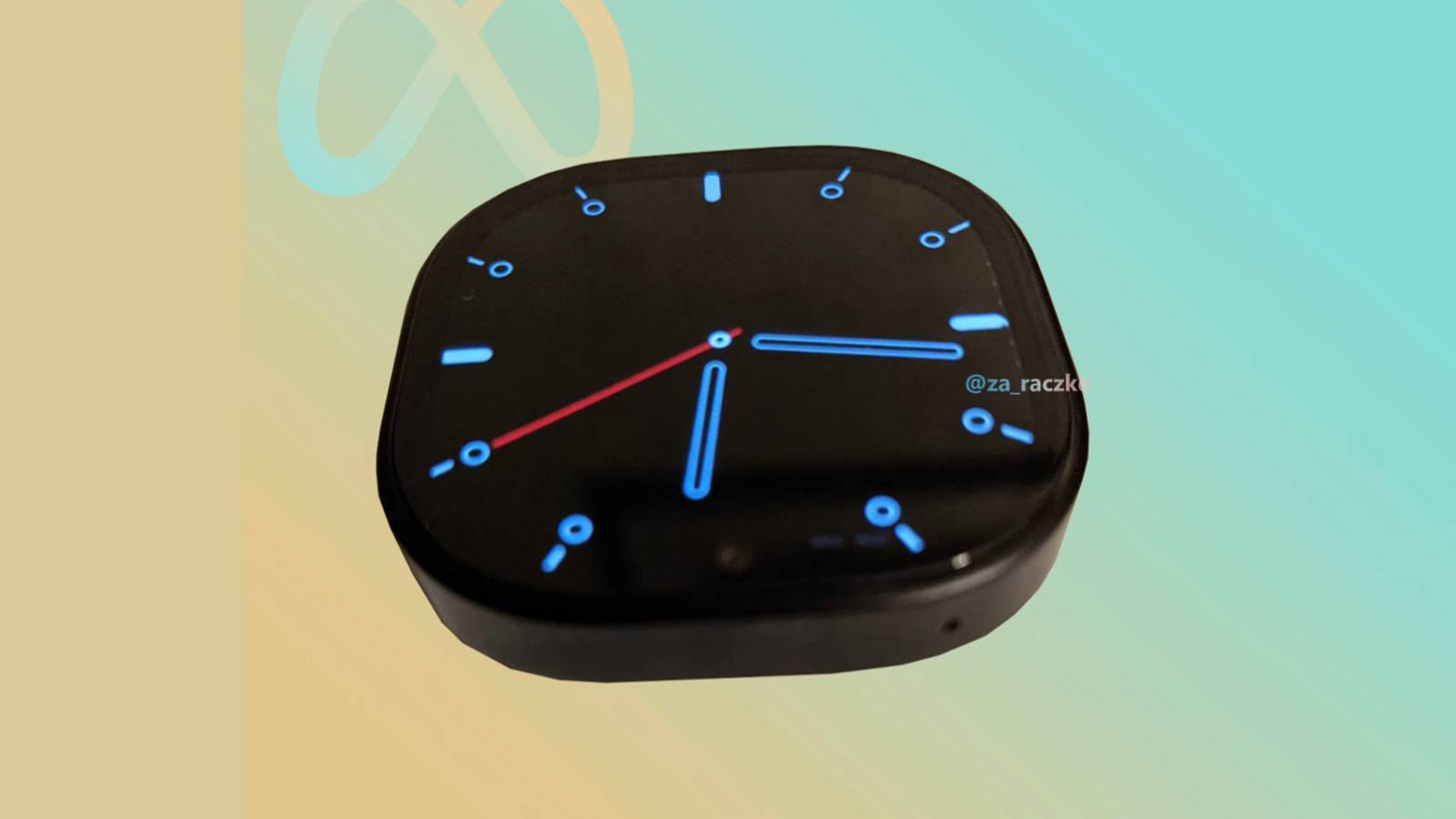 Is this Meta Watch? New version of Meta's first smartwatch leaks