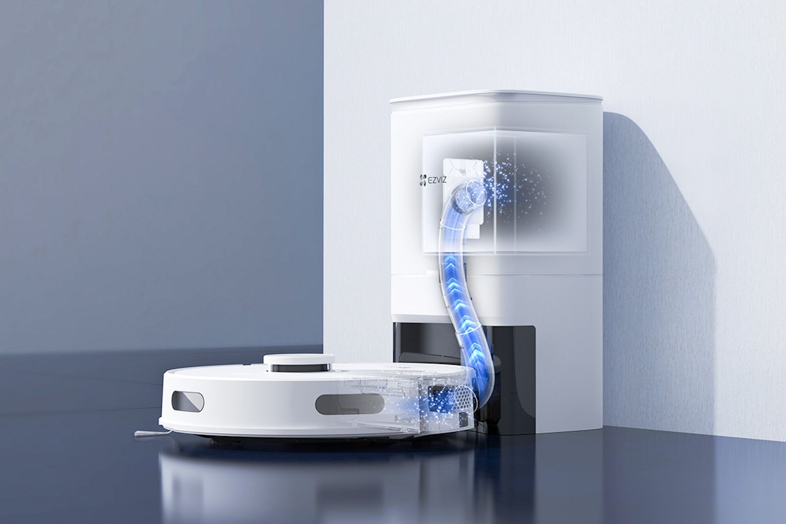 The RS2 is the highlight of EZVIZ’s brilliant new cleaning robot family