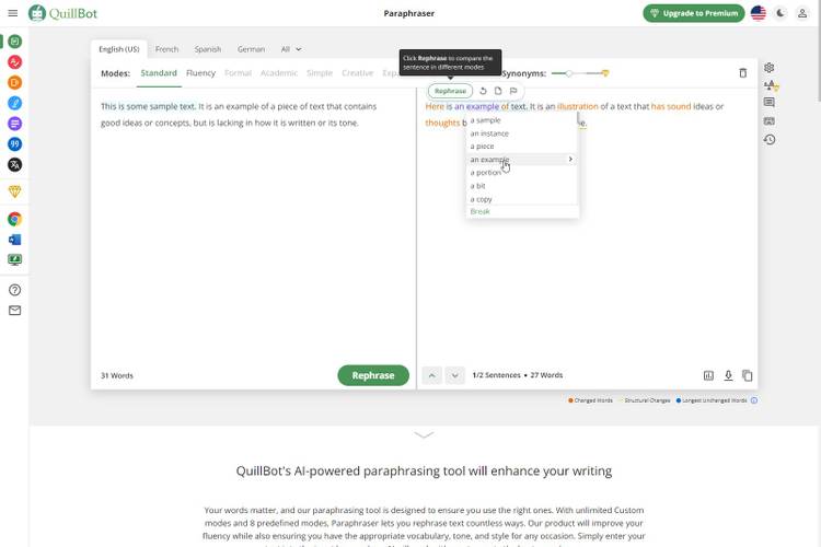 5 Ai rewriter tools: rephrase paragraphs and articles with ease