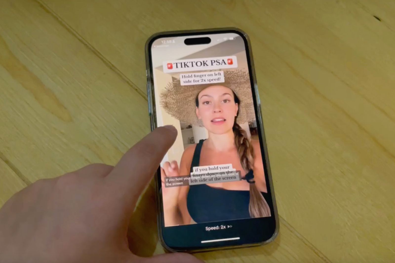 How to fast-forward a TikTok video to watch it at 2x speed