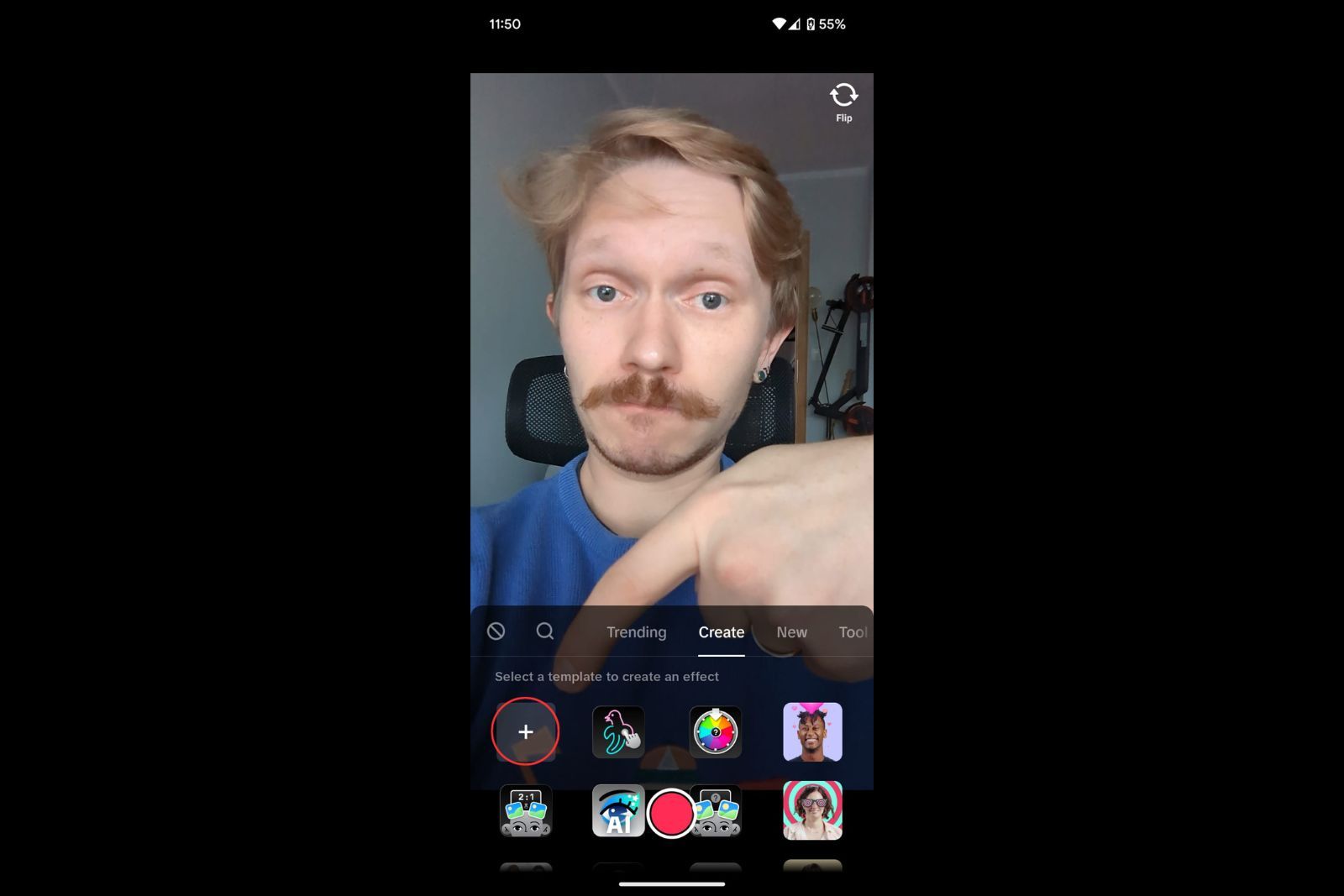 How to make effects on TikTok using the Effects tray: Spice up your videos