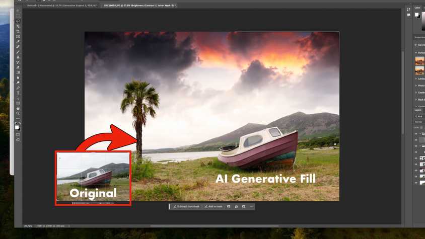 How to use Photoshop AI’s new distraction removal tool