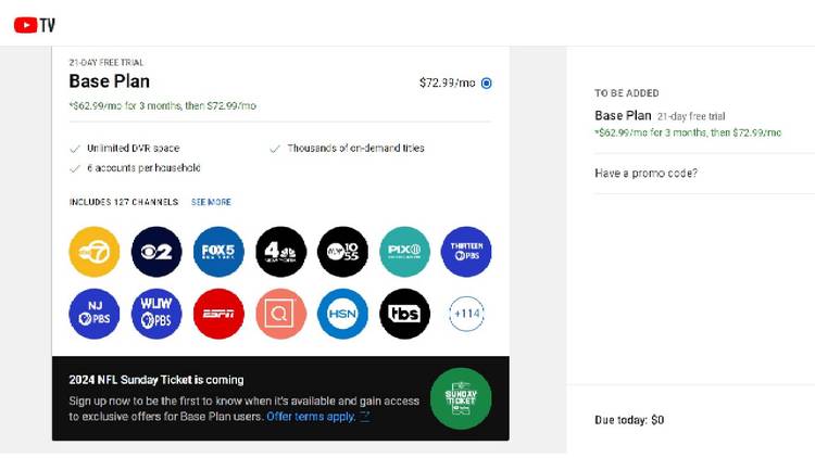 How to get a YouTube TV free trial for the NFL playoffs