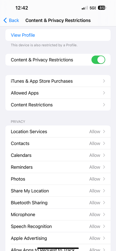 How to block access to websites or adult content on iPhone
