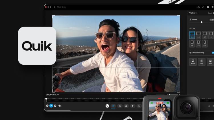GoPro's Quik editing software arrives on macOS