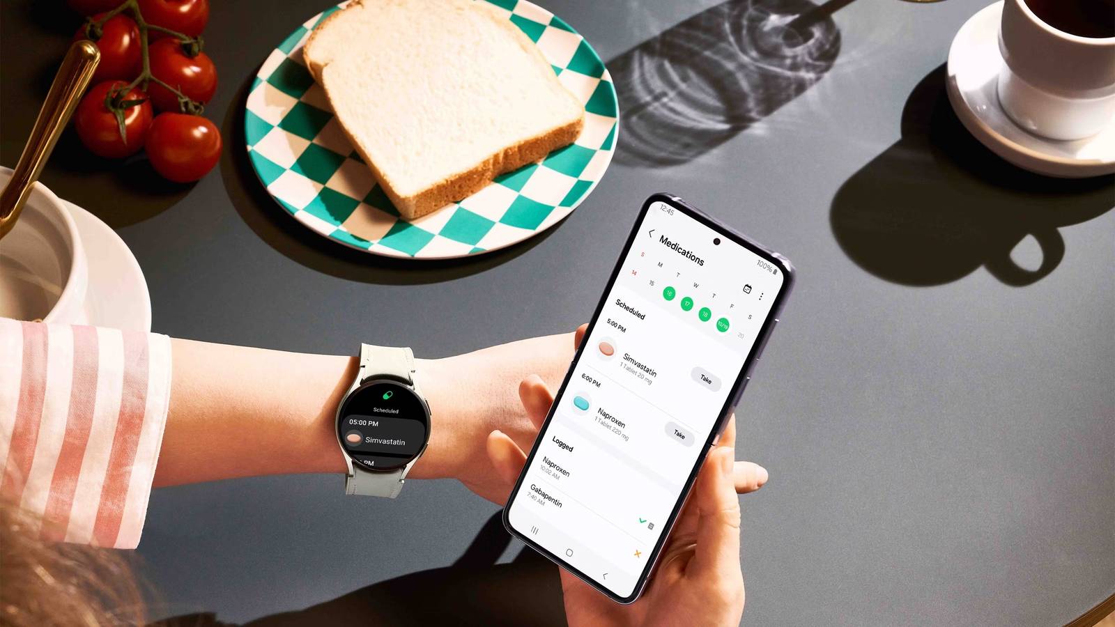 How to use Samsung Health to track and remember your meds