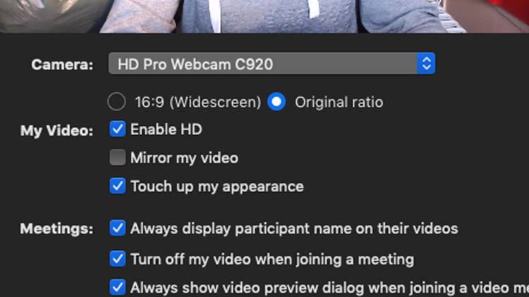 Why is my Zoom video backwards and how do I fix it?