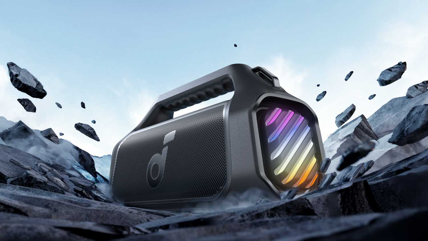 Soundcore's new speaker boasts booming bass and a light show