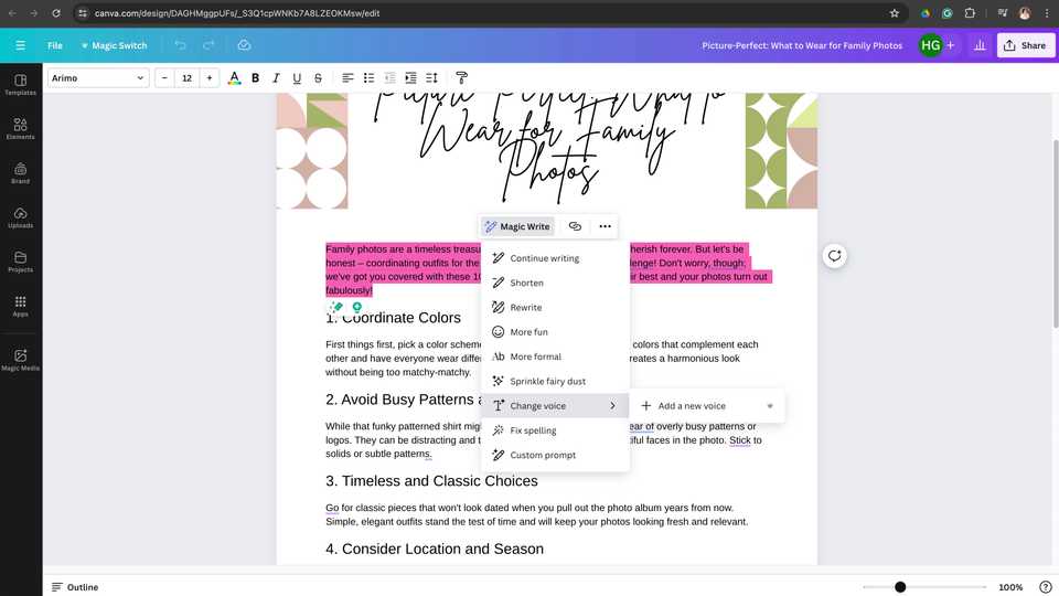 6 new AI features for Canva creators