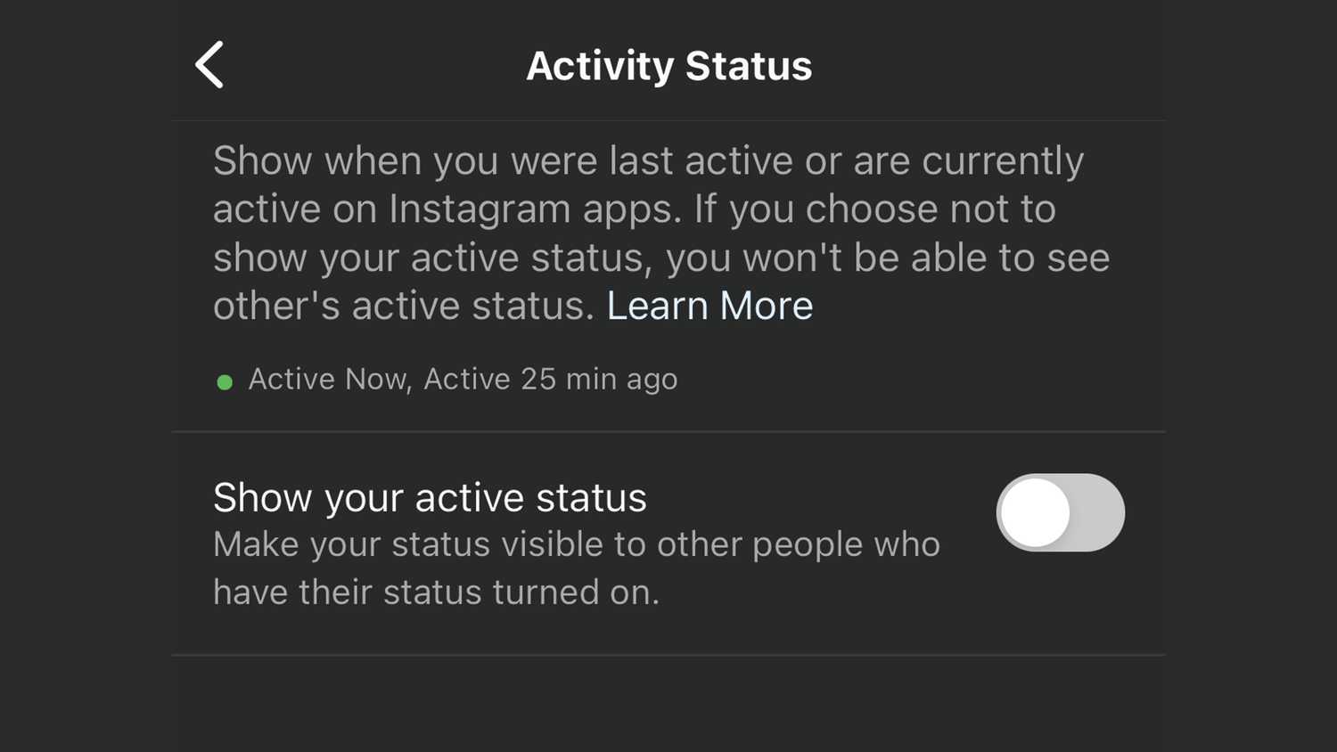 How to hide your Instagram online status and last active time