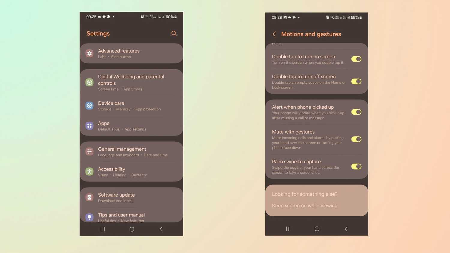 How I use Samsung's Motion and Gesture features to customize my Galaxy ...