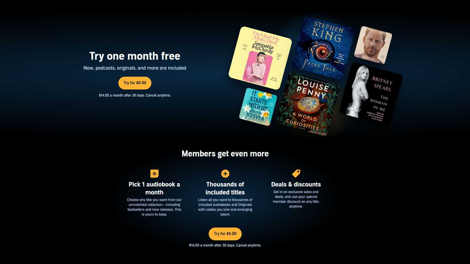 How to get Audible for cheap (or free)