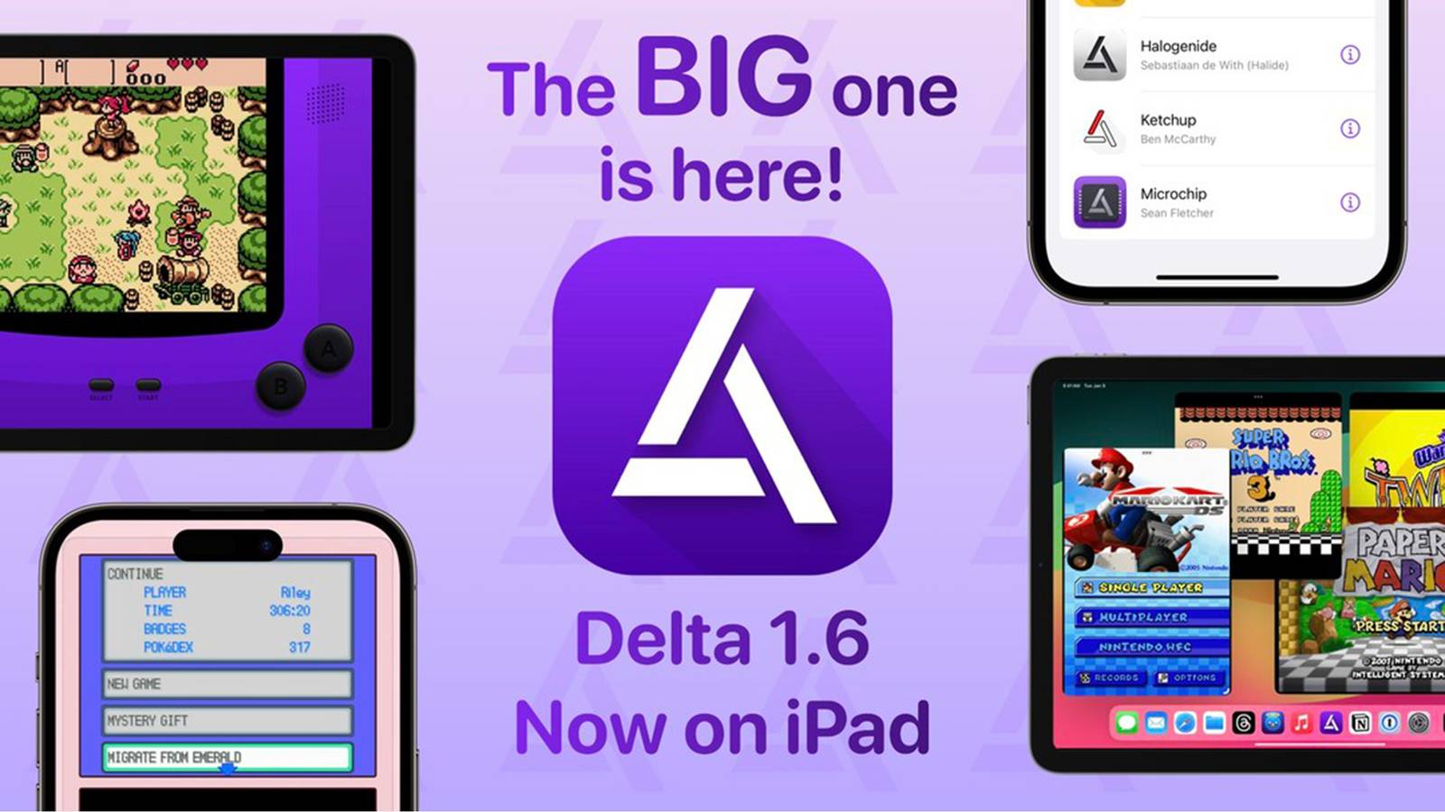 Delta update adds native support for iPad