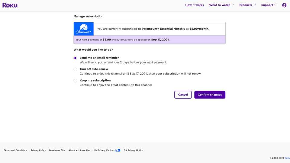How to cancel your Roku subscriptions